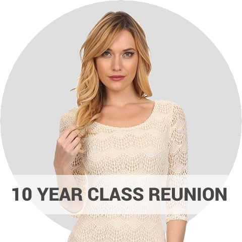 10 Year High School Reunion Dresses by DiscountDressShop.com