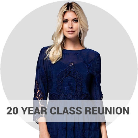 20 Year High School Reunion Dresses by DiscountDressShop.com